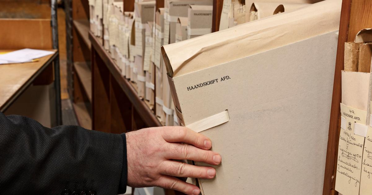 Manuscript collection | kb.dk